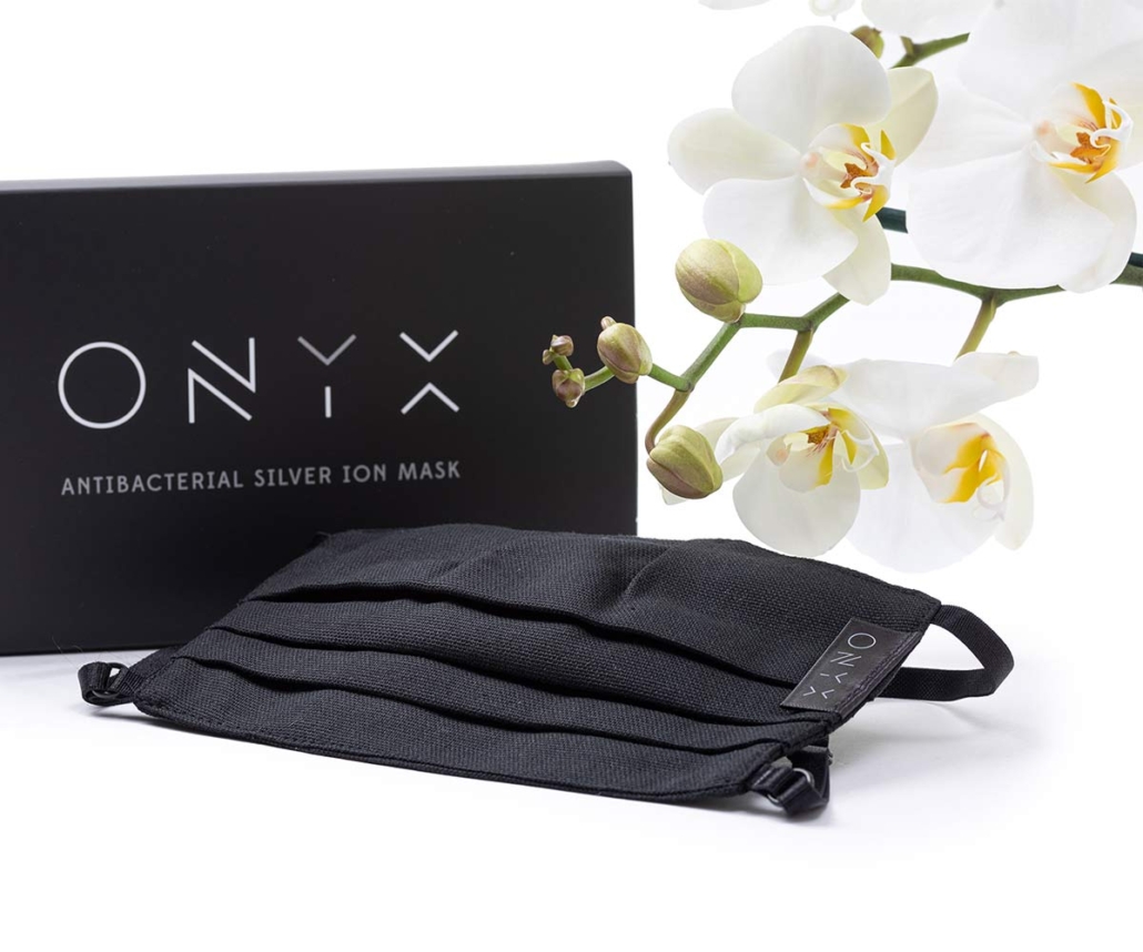 SILVER-ION BLACK MASK - Onyx