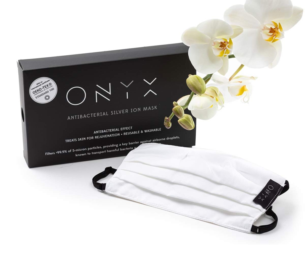 Silver-ion White Mask - Onyx