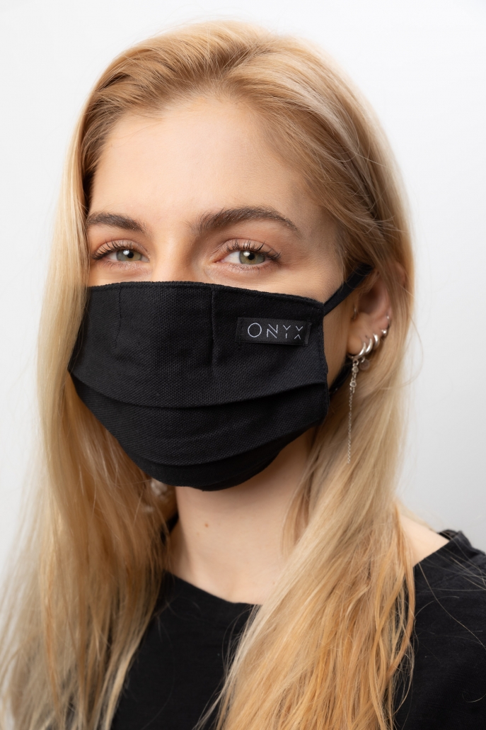 Silver Ion Defense Mask - Onyx